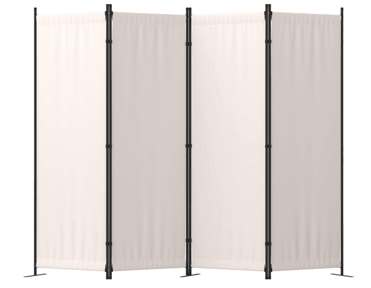 Quick Star 4 Panel Room Divider | Open Box | (See Condition Notes ...