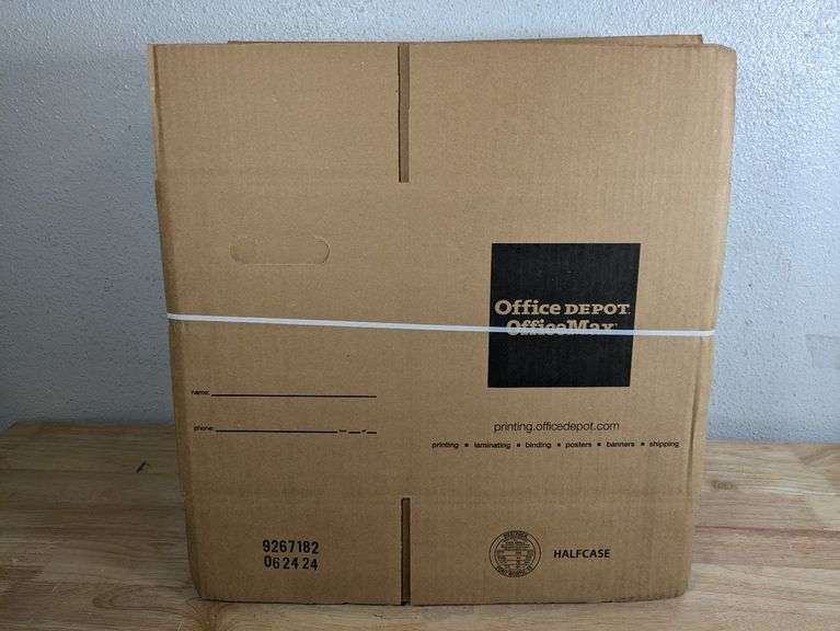 Office Depot Moving Boxes 12" x 12" x 9", Set of 25 | Open Box - Rio ...
