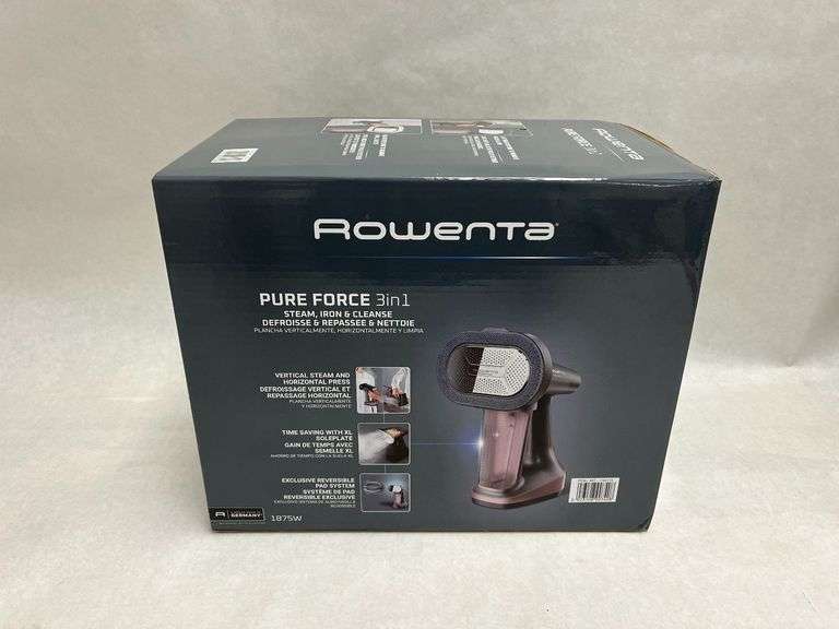 ROWENTA Pure Force Steam, Iron, & Cleanse Tool | Like New | (See ...