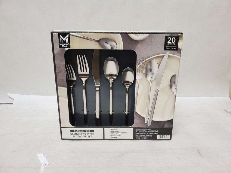Members Mark Flatware Set | Like New - Rio Grande Trade