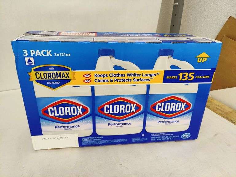 Clorox Bleach 3 Pk Box | Open Box - Rio Grande Trade