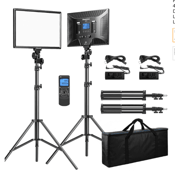 D50 LED Video Light Panel Lights | Open Box | (See Condition Notes ...