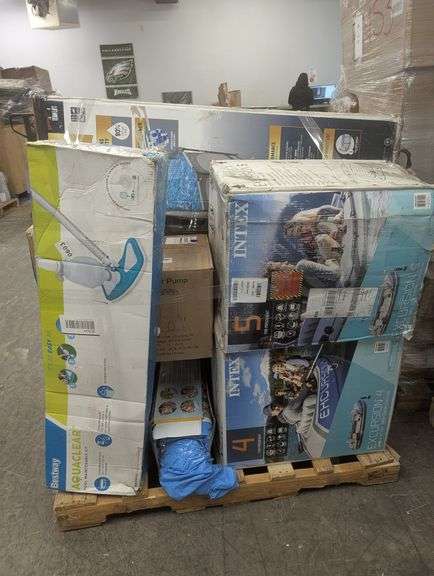 Pallet Of Pools And Inflatables | Open Box - Rio Grande Trade