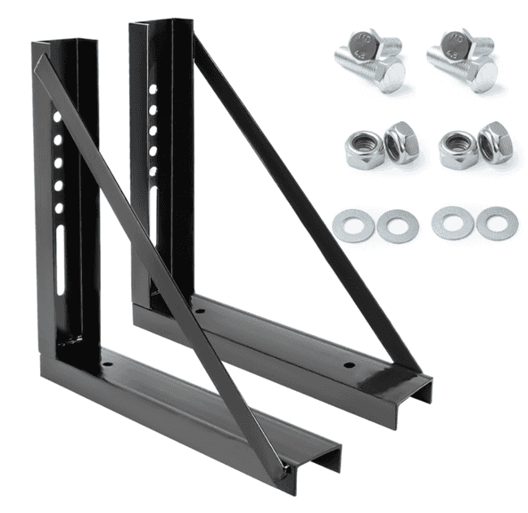 VIGORIGHTER Underbody Truck Tool Box Mounting Brackets Kit, 2pk | Open ...