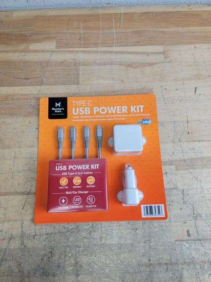 Member's Mark USB-C Cable Power Kit | Open Box - Rio Grande Trade