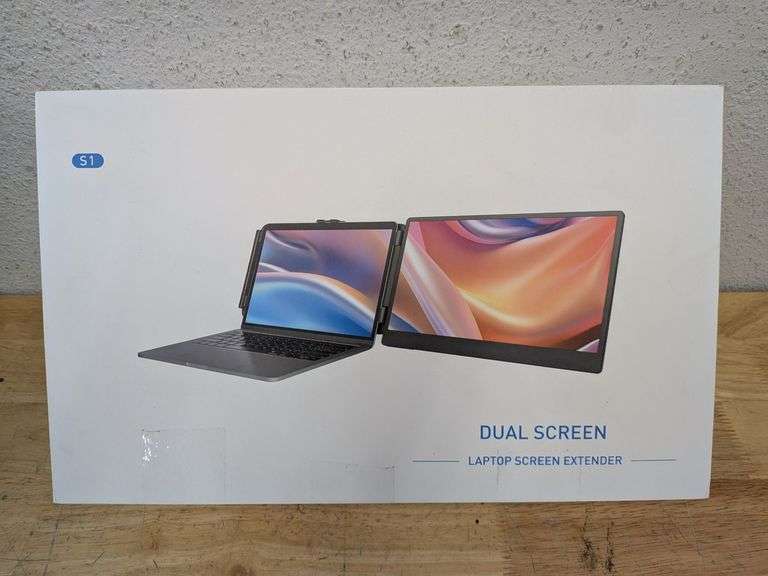 S1 Laptop Screen Extender, 14" Monitor | Open Box - Rio Grande Trade