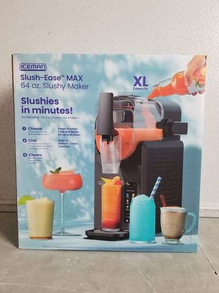 ICEMAN Slush-Ease MAX 64oz Slushy Maker | Open Box | (See Condition ...