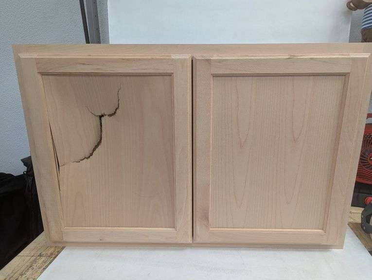 36''x12''x23.5'' 2 Door Unfinished Cabinet | Open Box - Rio Grande Trade