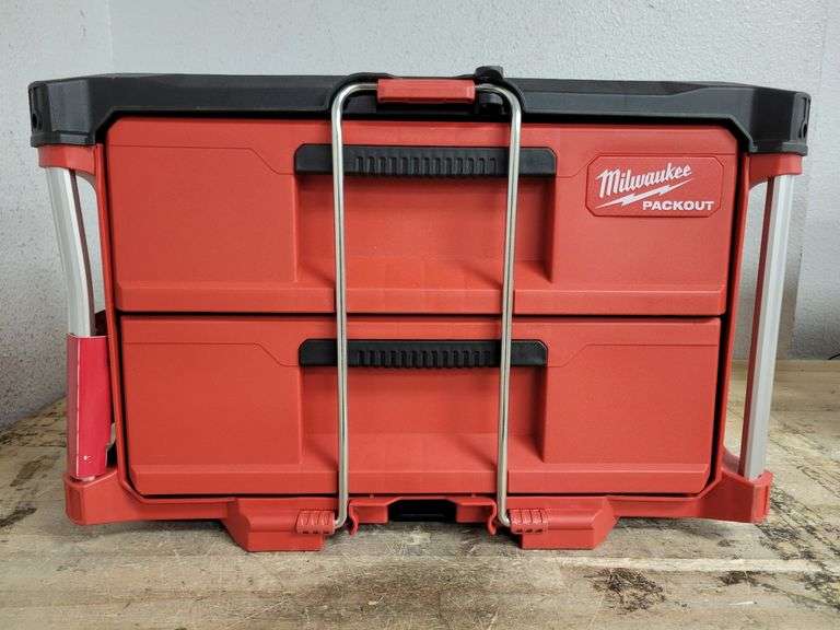 MIWAUKEE Box Tool 2 Drawer 22.2x16.2x14.3" | Open Box - Rio Grande Trade