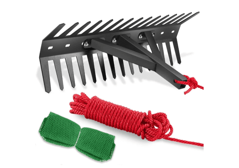 SANCAT Heavy Duty Pond Rake, 24" | Open Box - Rio Grande Trade