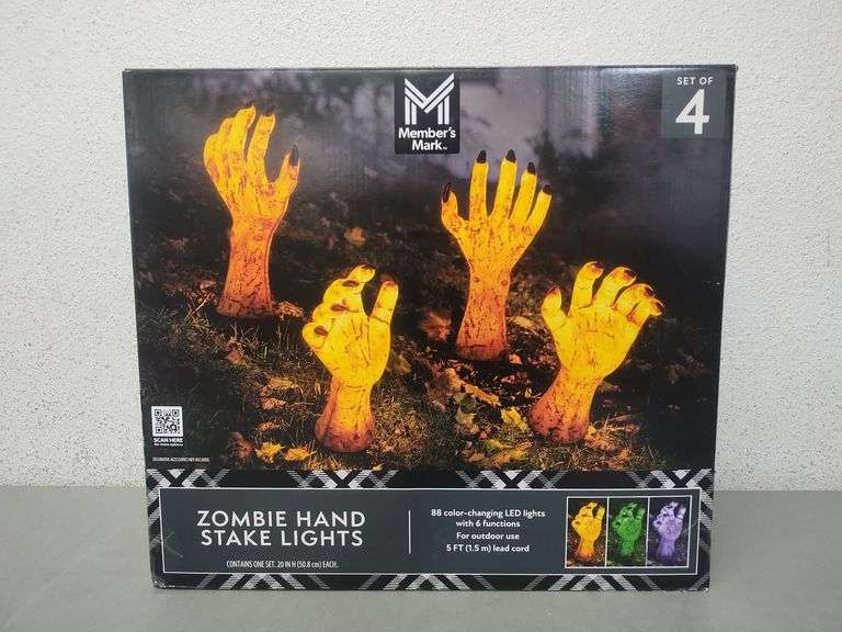 Member's Mark Halloween Zombie Hand Stake Lights | Open Box - Rio ...