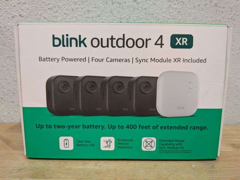 Blink Outdoor 4 XR — Wireless Security w/Extended Range - Sync Module ...