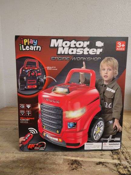 IPLAYILEARN Motor Master Engine Workshop Toy for Kids | Open Box - Rio ...