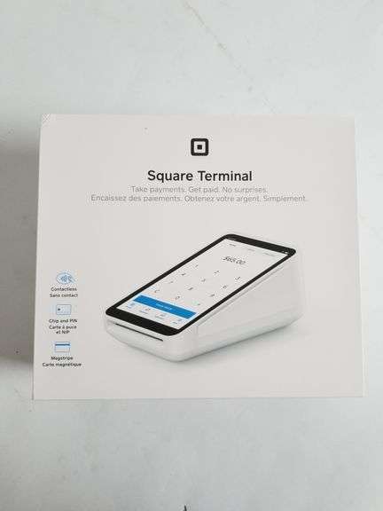 SQUARE Terminal All-In-One Credit Card Machine, SPD2-01-A | Like New ...