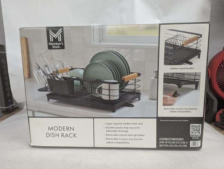 Members Mark Modern Dish Rack | Open Box - Rio Grande Trade