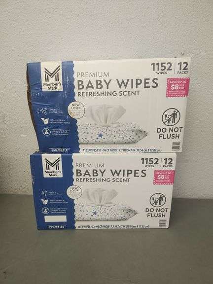 Member's Mark Premium Baby Wipes. [Lot of 2] | Open Box - Rio Grande Trade