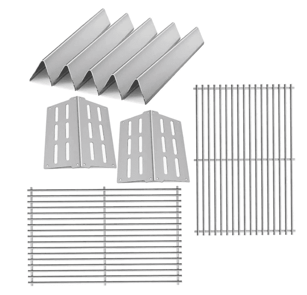 7524 Grill Grates with 17.5 inch flavorizer bar and Heat Deflector ...