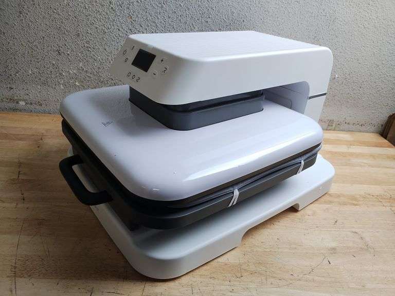 HTVRONT Auto Heat Press | Open Box - Rio Grande Trade