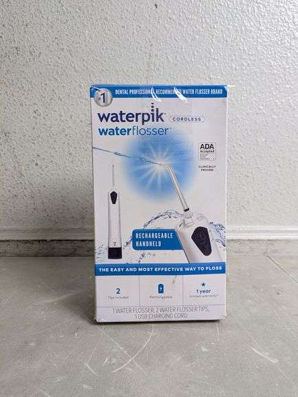 WATERPIK Water Flosser Cordless | Open Box | (See Condition Notes ...