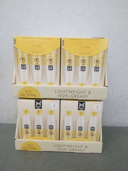 MEMBER'S MARK 50 SPF Sunscreen Spray Can 3 Pcs , 16 Pk. | Like New ...