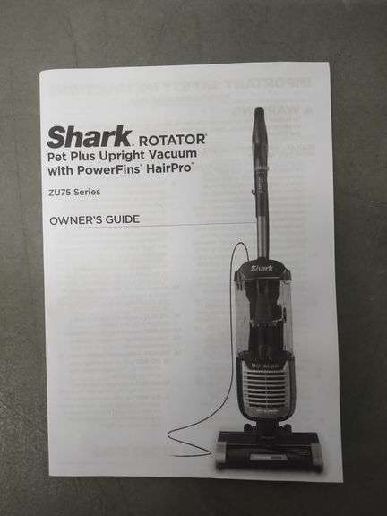 SHARK Pet Plus Vacuum Cleaner | Like New | (See Condition Notes) - Rio ...