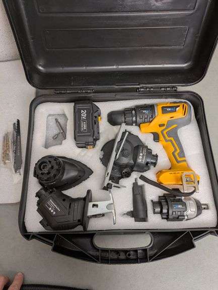 Wukong - 20V Cordless 5-Tool Combo Kit | Open Box | (See Condition ...