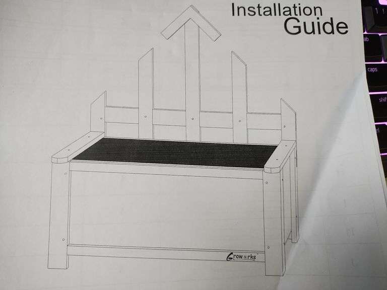 GROWORKS Palisade Flower Box, | Open Box | (See Condition Notes) - Rio ...