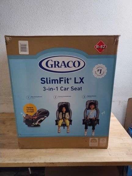 GRACO Slim Fit LX 3-In-1 Car Seat | Open Box - Rio Grande Trade