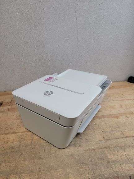 HP Wireless Desk Jet 4258e White Printer w/ Scanner | Open Box | (See ...