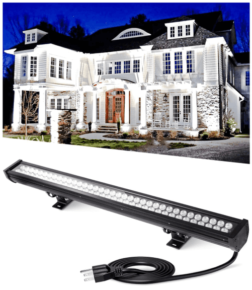 Nanzgecc 72W 7920LM Super Bright LED Wall Washer Light Bar, 6000K [Lot ...