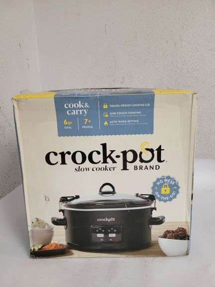 Crock-Pot Slow Cooker | Open Box | (See Condition Notes) - Rio Grande Trade
