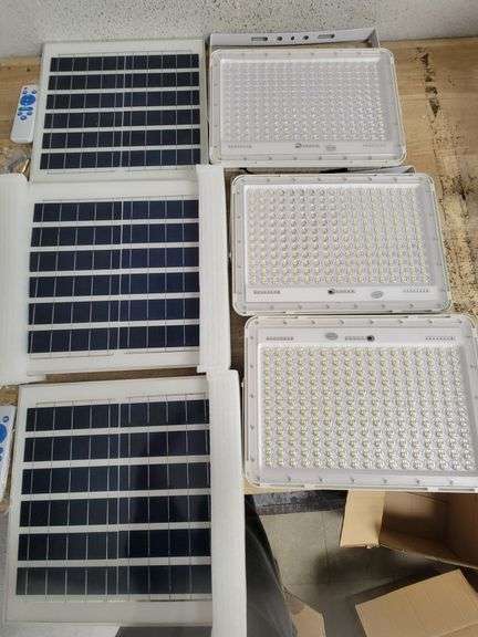 DYEETIC Solar Lights Outdoor 10000 Lumens LED Flood Lights Qt.3 | Open ...