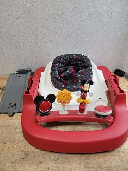 DISNEY BABY, Mickey Mouse Themed Walker Development DX, w/ 3 Height ...