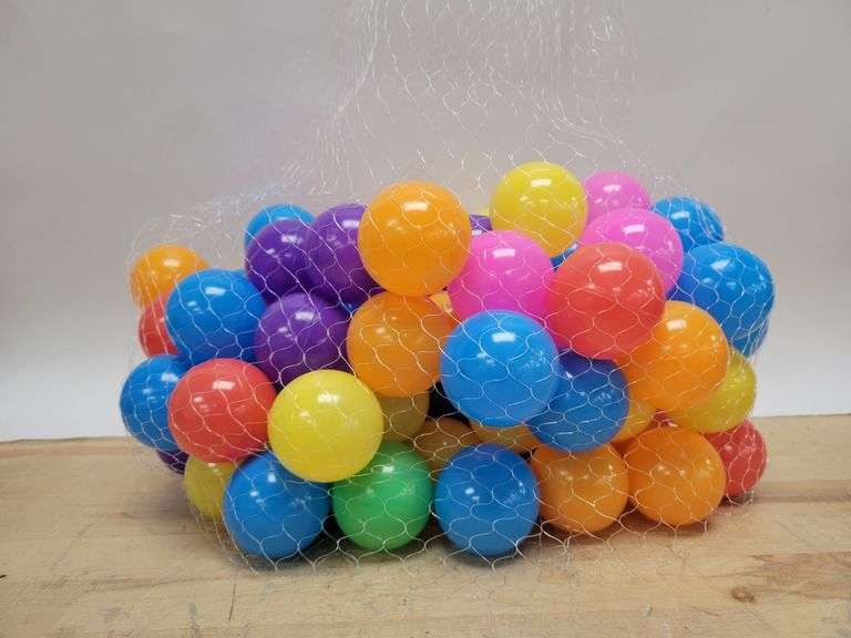 Soft Plastic Ball Pit Balls for Kids, 7.36oz | Open Box | (See ...