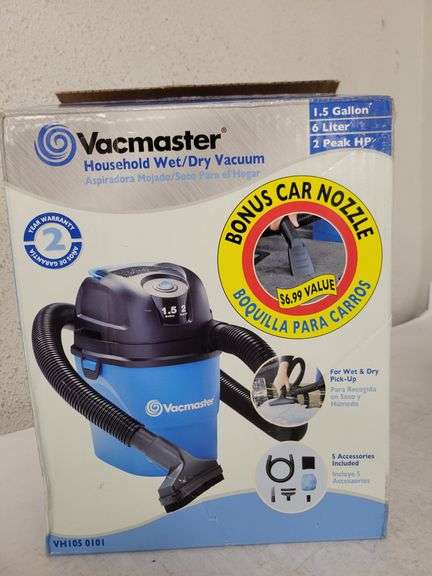 Vacmaster Wet/Dry Vacuum | Open Box | (See Condition Notes) - Rio ...