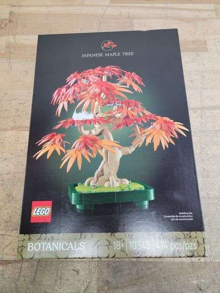 LEGO BOTANICALS, Japanese Maple Tree Building Set, Red/Orange, 10"H ...