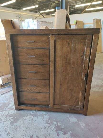 48''x19''x52'' Gentleman's Chest | Open Box - Rio Grande Trade