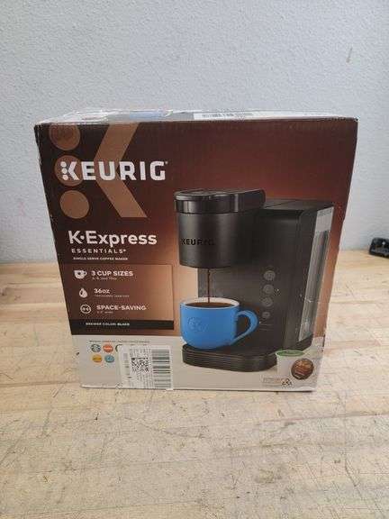 KEURIG, K-Express Essentials Single Served Coffee Maker, Black, 36oz ...