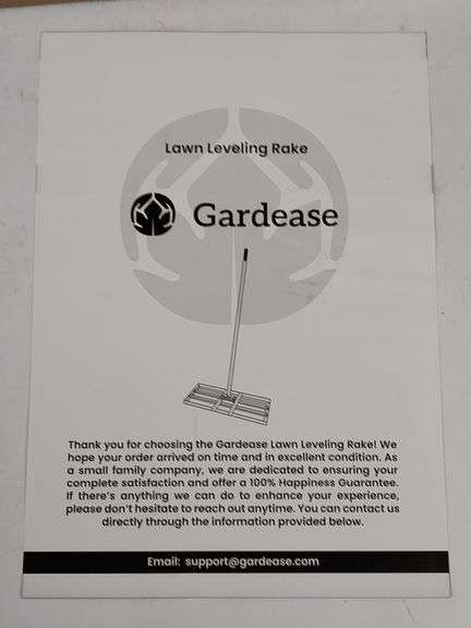 GARDEASE Lawn Levelling Rake | Open Box - Rio Grande Trade