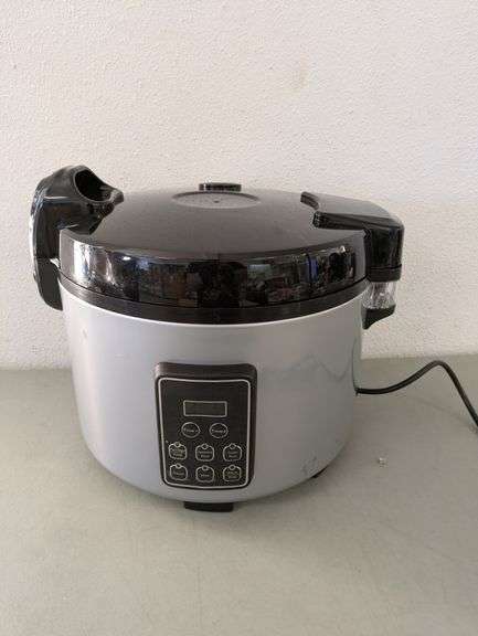 Commercial Rice Cooker | Open Box | (See Condition Notes) - Rio Grande ...