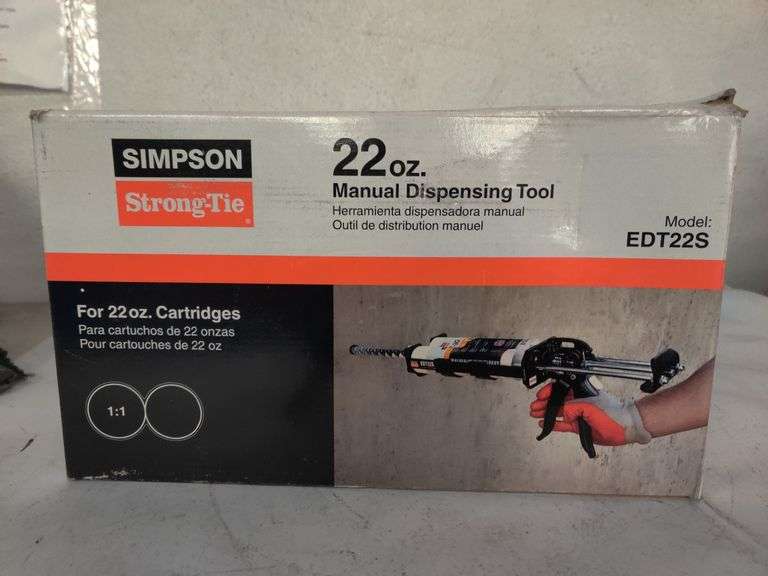 Simpson Strong-Tie EDT22S Manual Dispensing Tool | Open Box - Rio ...