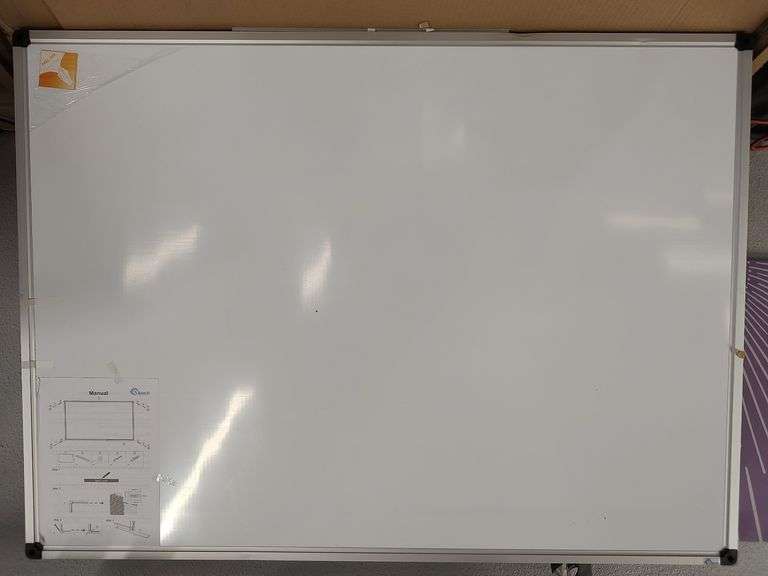 XBOARD Magnetic Whiteboard, 48 x 36" | Open Box - Rio Grande Trade