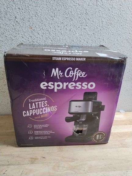 MR COFFEE Espresso Machine | Open Box - Rio Grande Trade