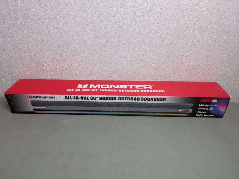 Monster All in One 36" Indoor-Outdoor Soundbar. | Open Box - Rio Grande ...