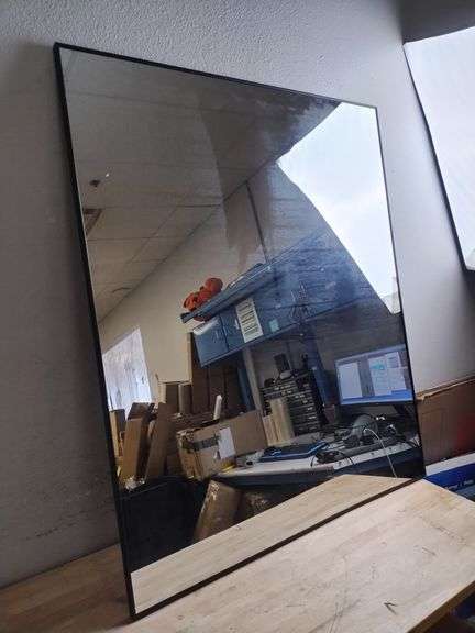 Large Wall Mounted Mirror, 39.5"x47.2" | Open Box | (See Condition ...