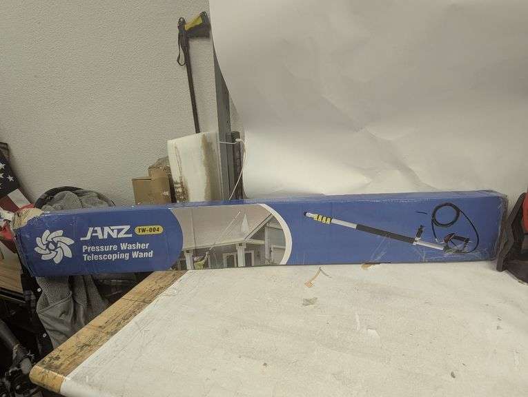 Janz Pressure Washer Telescoping Wand | Open Box | (See Condition Notes ...