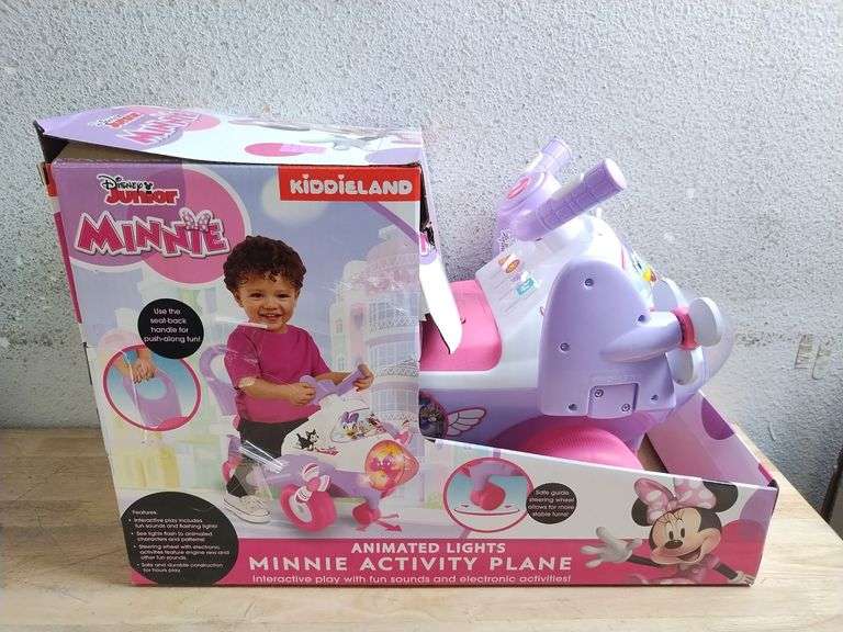 DISNEY JUNIOR Minnie Activity Plane, 12-36mos | Open Box - Rio Grande Trade