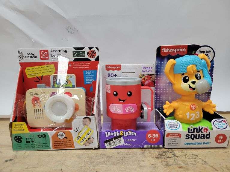 BUNDLE - FISHER PRICE Link Squad Opposites Fox, 9m+ & FISHER PRICE ...