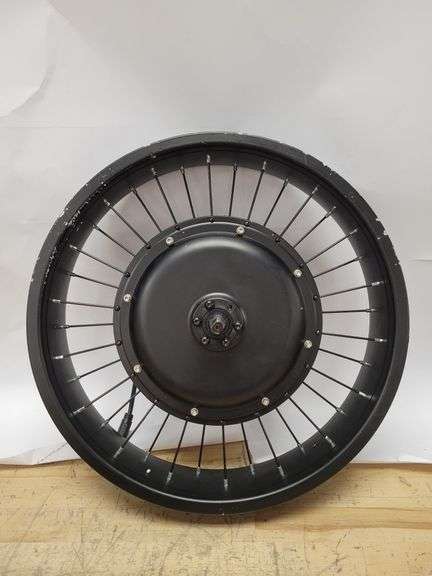 AW Fat Tire Ebike Electric Front Wheel, 48V, 20x4", 1000W | Open Box ...