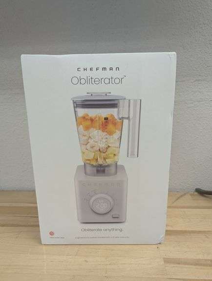 CHEFMAN Blender Obliterator | Open Box | (See Condition Notes) - Rio ...